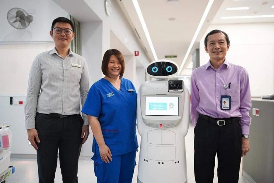 Robotic nursing assistant can take patients’ vital signs, freeing up ...