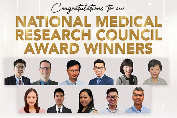 National Medical Research Council (NMRC) Awards 2024 - Tan Tock Seng ...