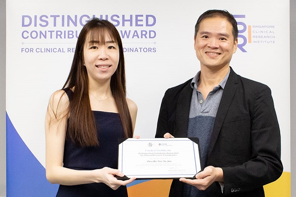 Singapore Clinical Research Institute (SCRI) Distinguished Contributor ...