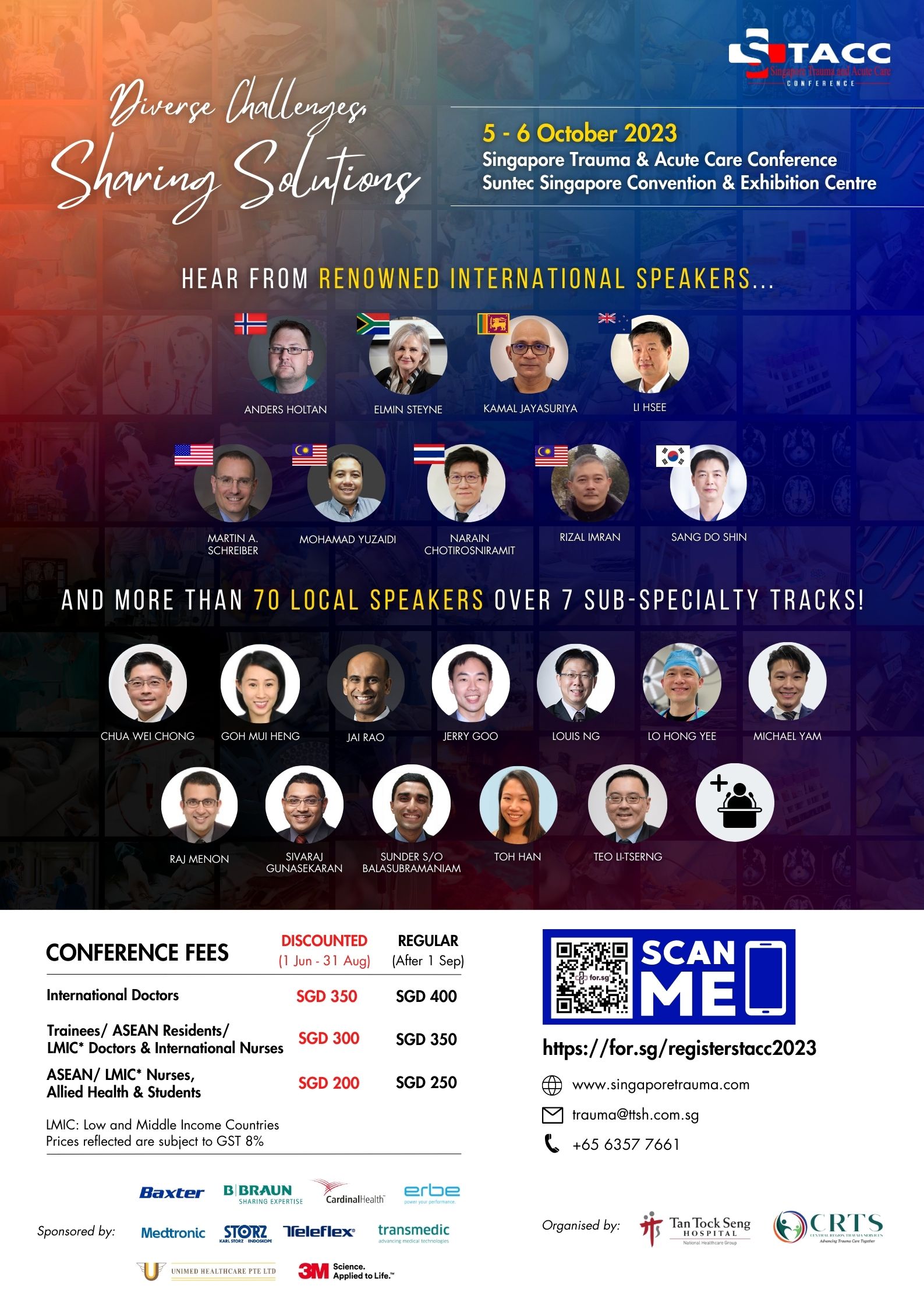 STACC 2023 - Singapore Trauma and Acute Care Conference
